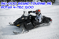 Ski-Doo Grand Touring SE Rotax 4-TEC 1200 MAGNUM Dyno-Boost Snowmobile ...