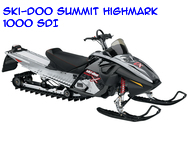 Ski-Doo Summit Highmark 1000 SDI MAGNUM Dyno-Boost Snowmobile ...