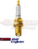 Mariner 40HP 4-cylinder MAGNUM Boat Performance Spark Plug