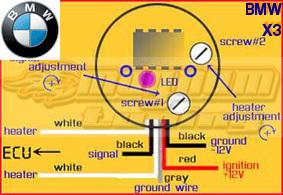 BMW X3 O2 Probe Eliminator MAGNUM Diesel Oxygen Sensor Simulator - Heated