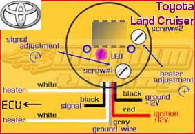 Toyota Land Cruiser O2 Probe Eliminator MAGNUM Diesel Oxygen Sensor ...