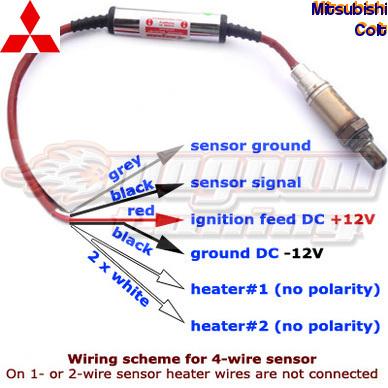 Mitsubishi Colt Fuel Saver MAGNUM Lambda-Eco Economizer Oxygen Sensor W ...