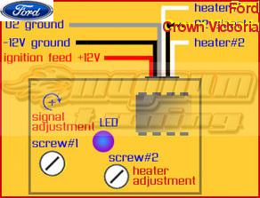 Ford Crown Victoria O2 Sensor Eliminator MAGNUM Adjustable Oxygen ...