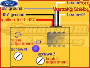 Ford Mustang Shelby O2 Sensor Eliminator MAGNUM Adjustable Oxygen ...