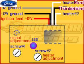 Ford Thunderbird O2 Sensor Eliminator MAGNUM Adjustable Oxygen Sensor ...