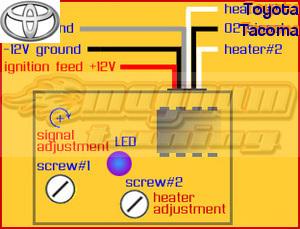 Toyota Tacoma O2 Sensor Eliminator MAGNUM Adjustable Oxygen Sensor ...